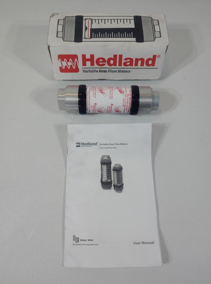 Badger Meter Hedland Variable Area Flow Meter 1/2 Badger Meter Hedland Variable Area Flow Meter 1/2