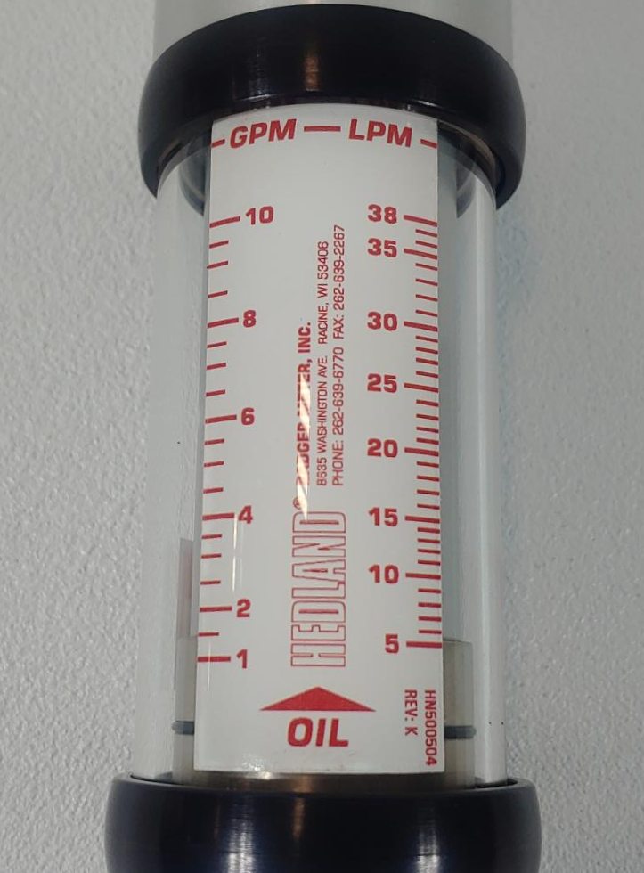 Badger Meter Hedland Variable Area Flow Meter 1/2 Badger Meter Hedland Variable Area Flow Meter 1/2