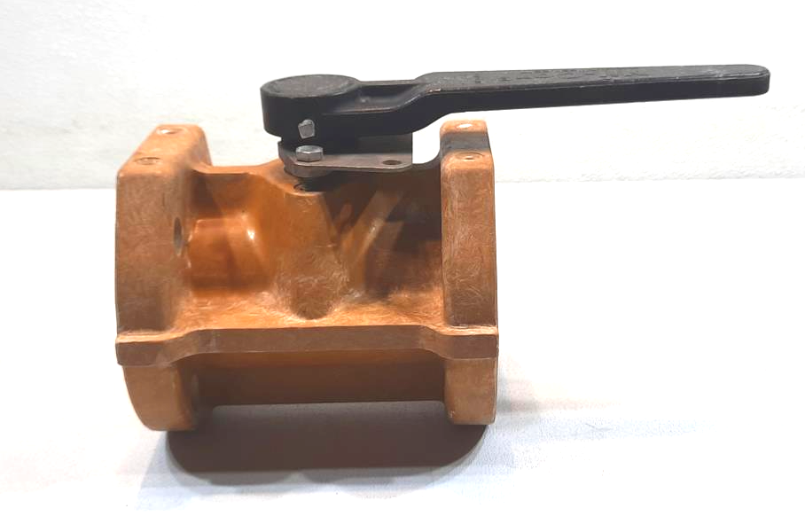 Nil-Cor 2" 150# Fiberglass Ball Valve, Code 2" 310 ST-T-H-S