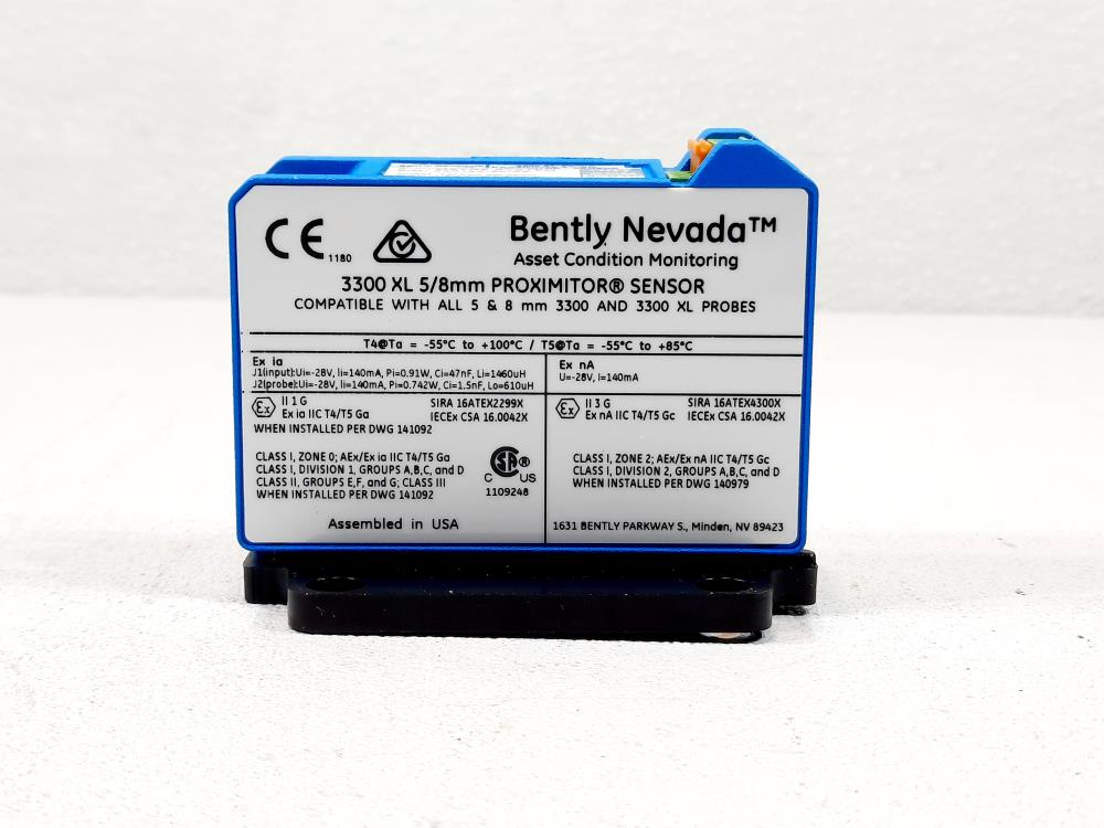 Bently Nevada 3300 XL 5/8 mm Proximitor Sensor 330180-90-05