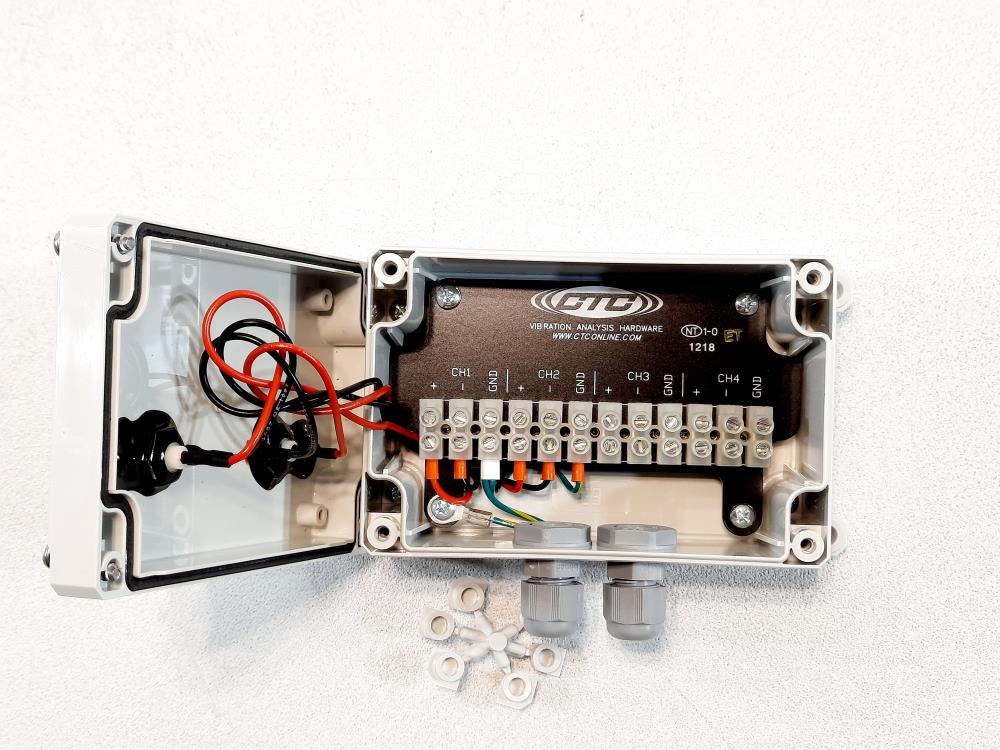 CTC (1 set ) 1-2-Channel Cable Termination Box CT101-2C w /cable and ...