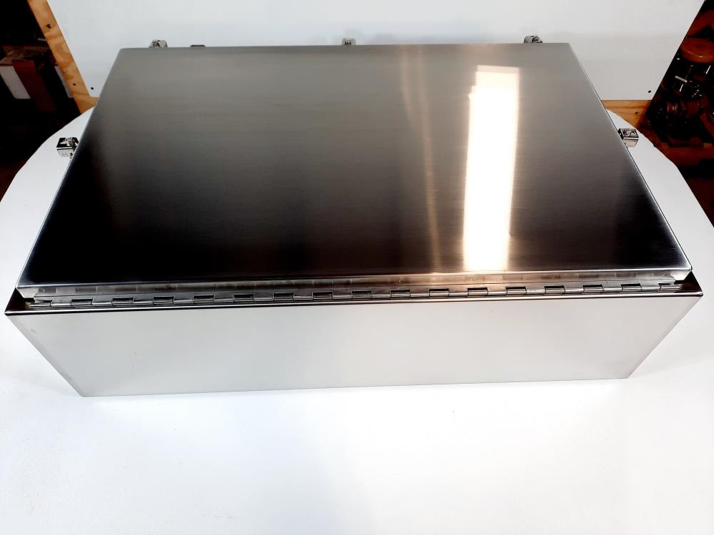 nVent Hoffman A36H2410SSLP SS, Enclosure, NEMA 4X, Continuous Hinge