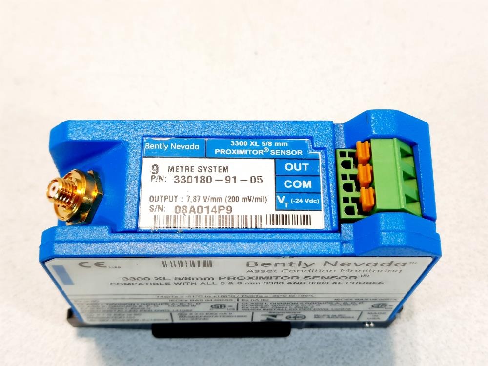Bently Nevada 3300 XL 5/8 mm Proximitor Sensor 330180-91-05