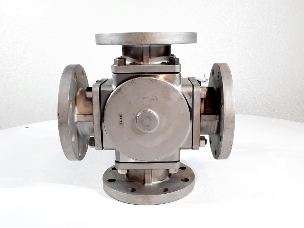 Kace 4" 150# Multi-Port Ball Valve CF8M