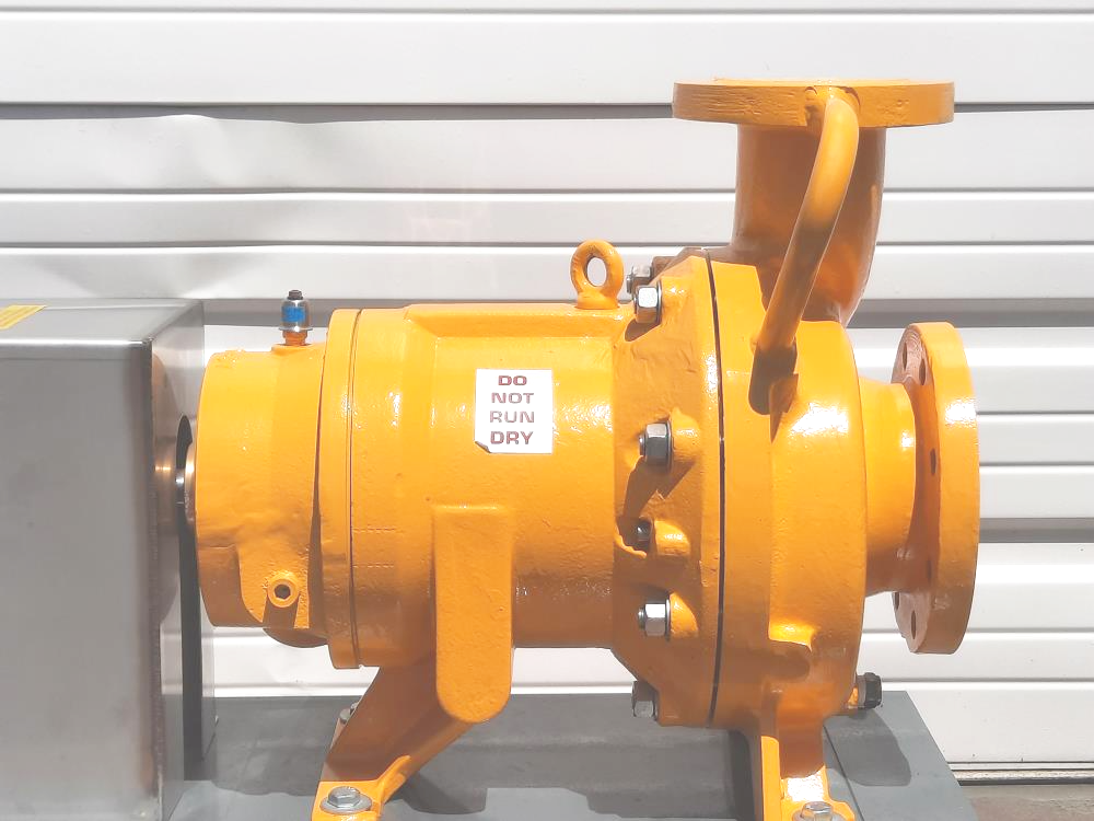 HMD Kontro Sealless Magnetic Drive Pump Skid GSA FR 2 4X3X5H