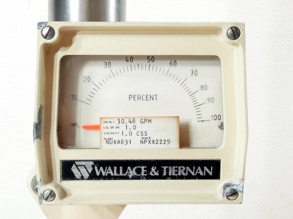 Wallace & Tiernan SS Flow Tube Meter 5220M22024XXIE406SX