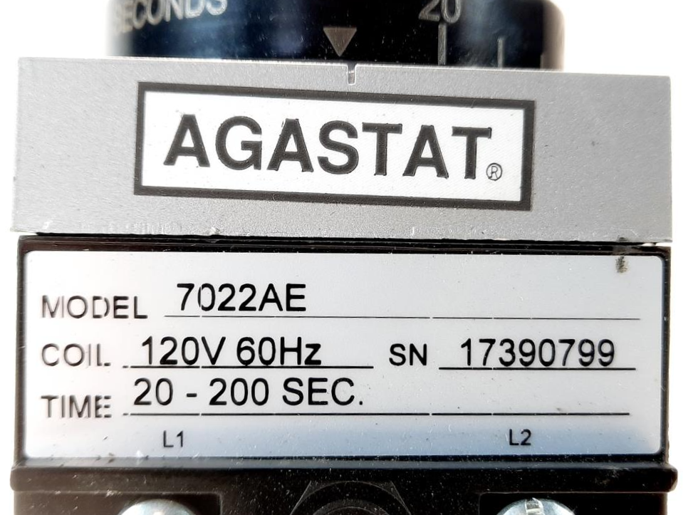 AGASTAT 7022AE Time Delay Relay
