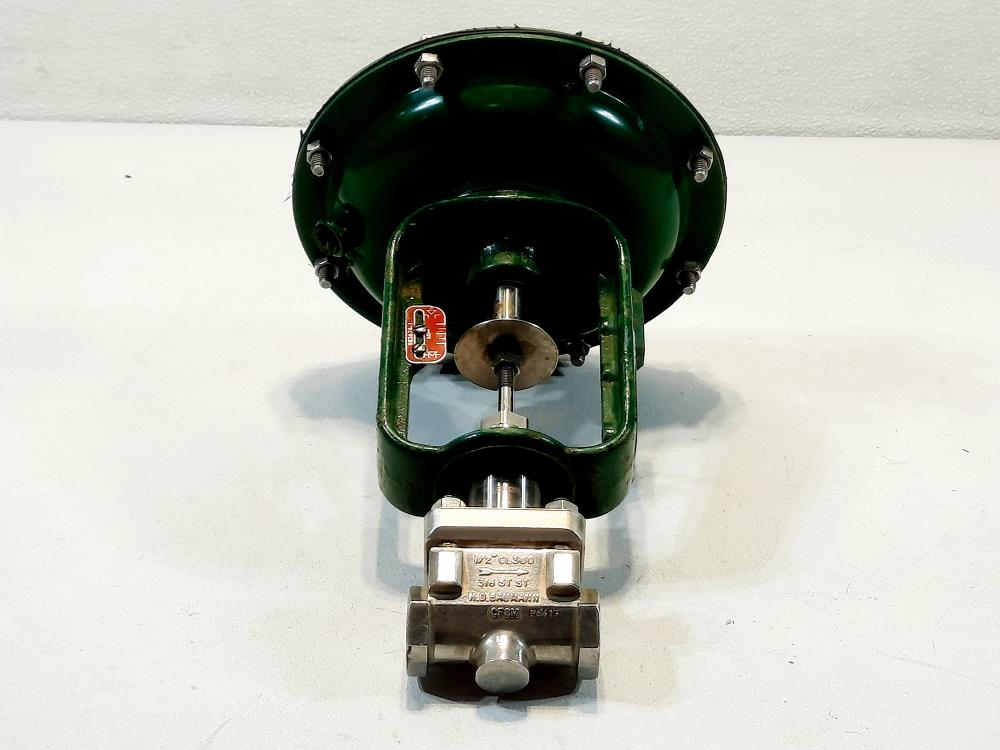Baumann 1/2" CL300# Control Valve Model: 24677S