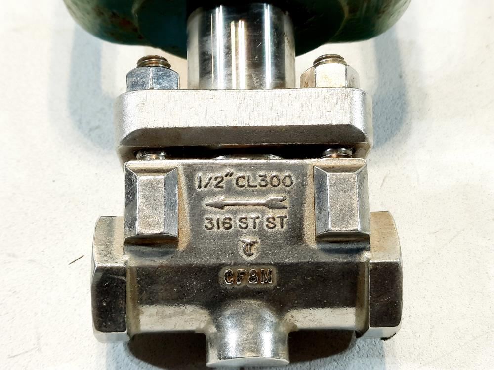 Baumann 1/2" CL300# Control Valve Model: 24677S