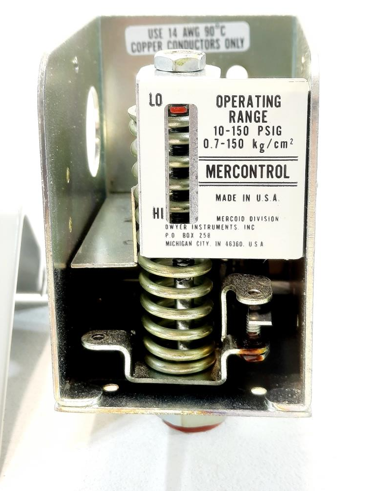 Mercoid CS-150 Series CS Diaphragm Pressure Switch