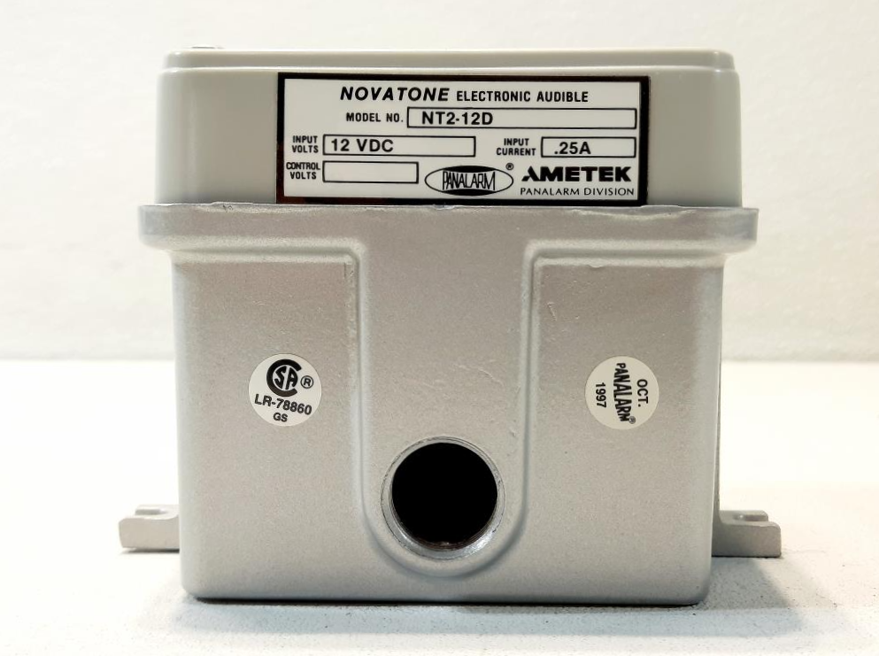 Ametek NT2-12D Novatone Horn 12 VDC
