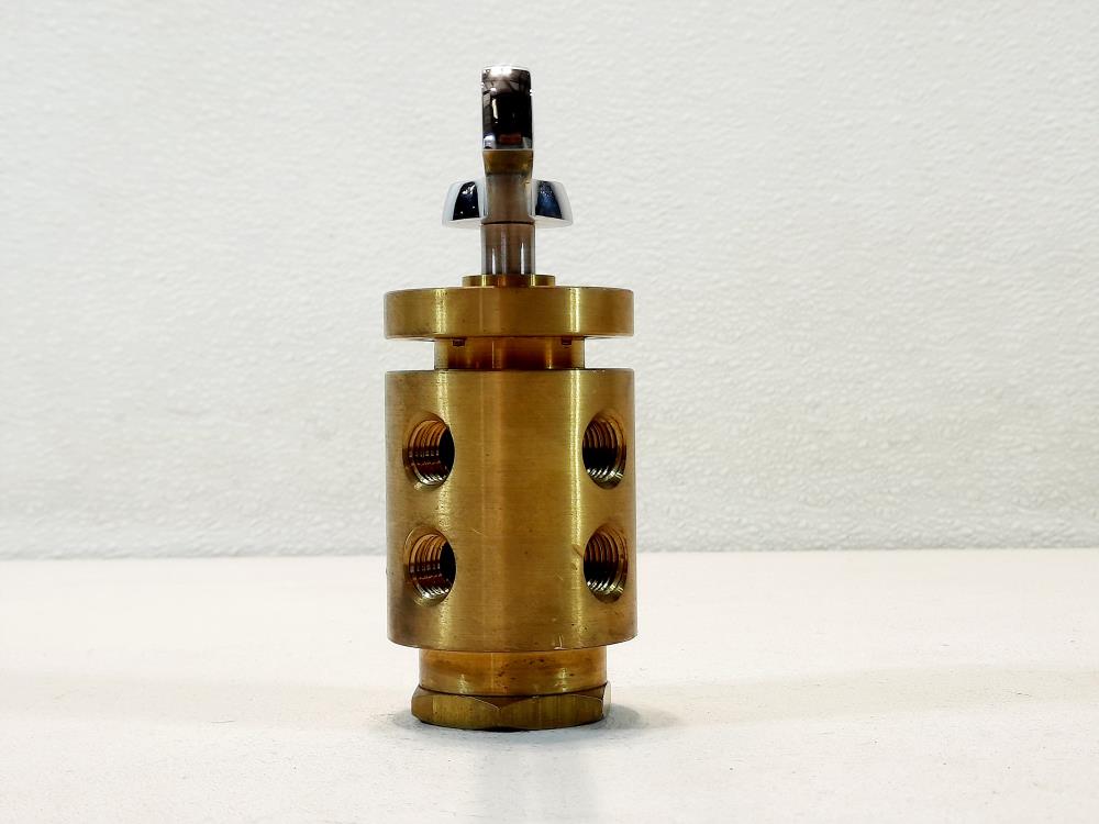 Conant 1/4" Brass Multi-Port Stack Control Valve
