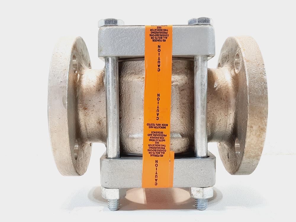 Penberthy 2" 150# Flanged Sight Glass Valve, Plain Style, SFF2
