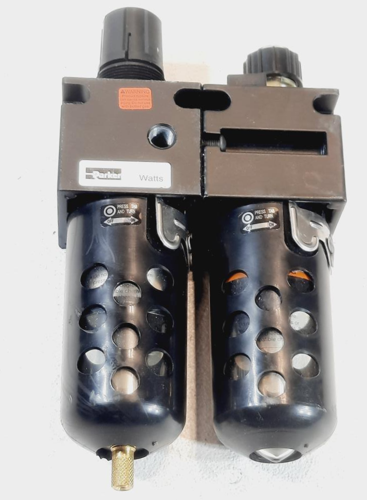 Parker-Watts B75-04BJC - 1/2" NPT Filter Regulator w/ 1/2" NPT Lubricator