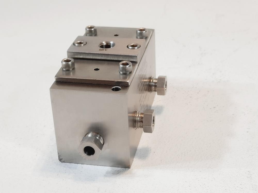 Whitey Swagelok SS-T2D1VFS4 Stream-Select Switching & Shutoff Valve ...