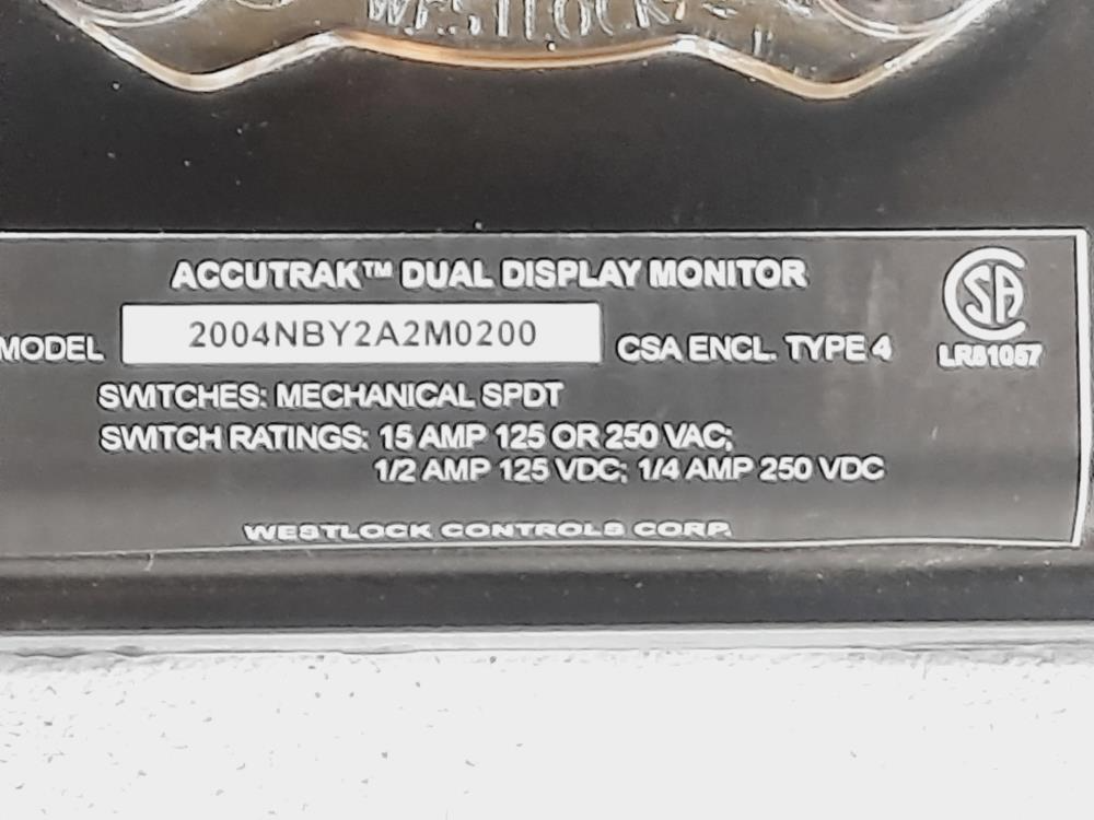 Westlock AccuTrak Rotary Position Monitor 2004NBY2A2M0200