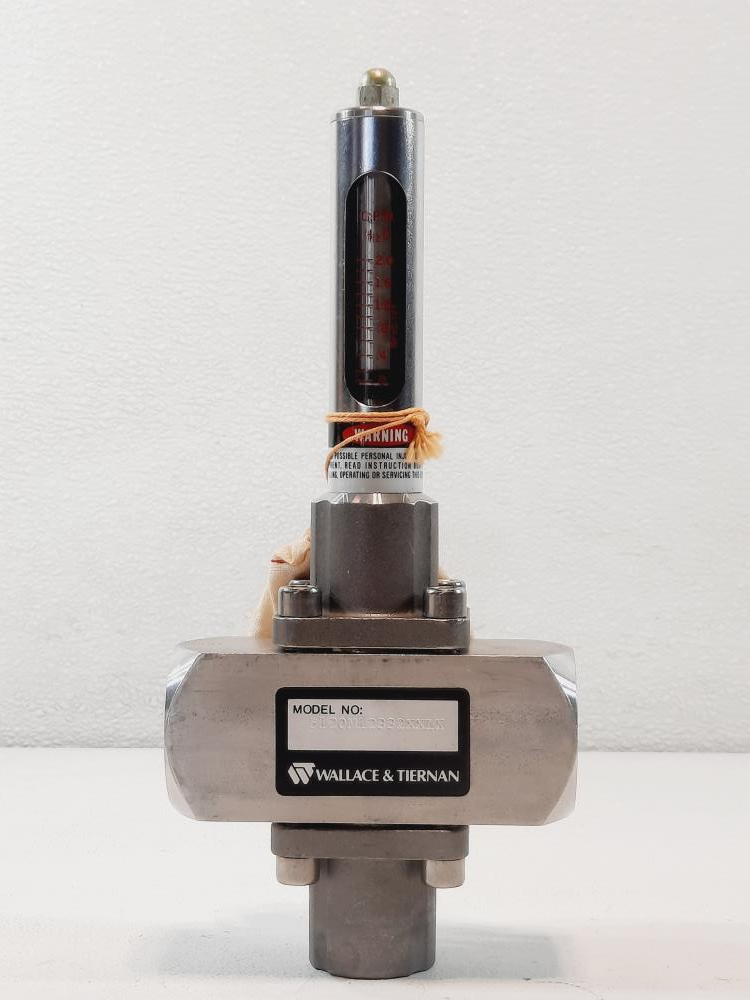Wallace & Tiernan Pennwalt Armored Purge Meter Part#: 5120M12333XXLX