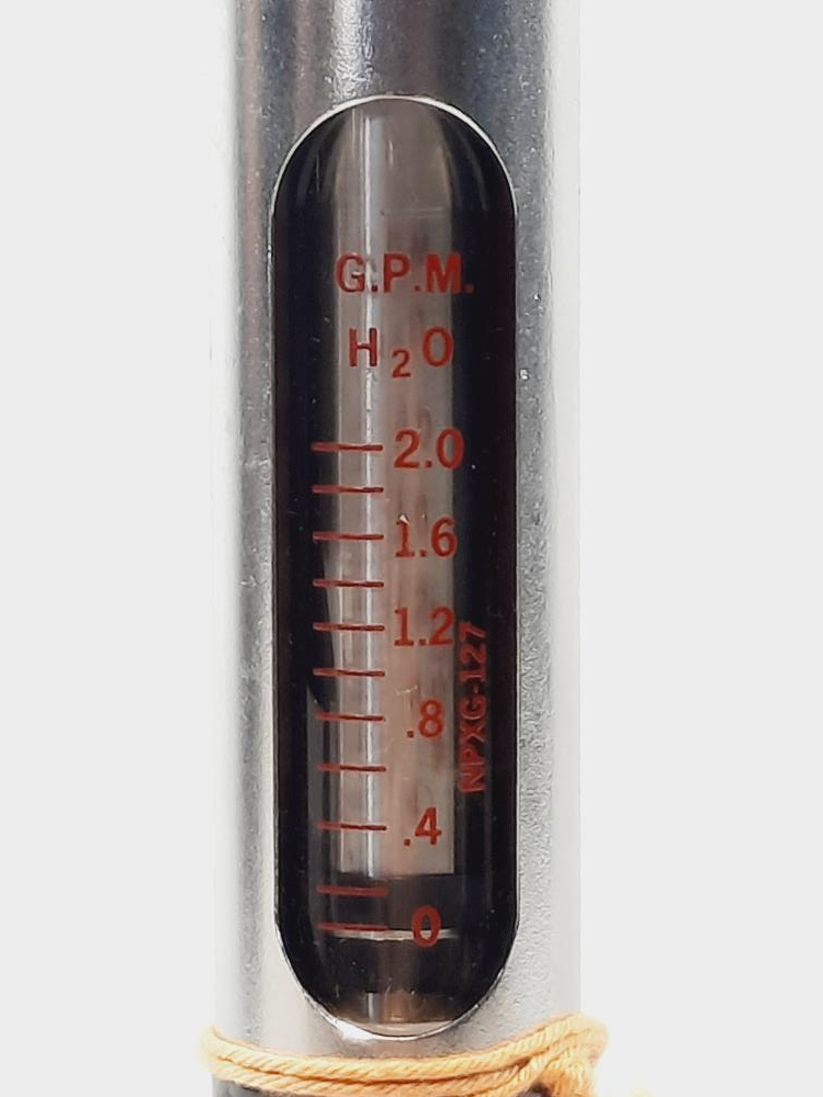 Wallace & Tiernan Pennwalt Armored Purge Meter Part#: 5120M12333XXLX