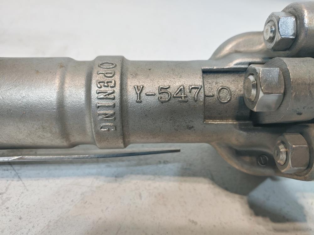 Strahman 1/2" F x 3/4" M Stainless Steel CF8M Sampling Valve SV-700 (Y ...
