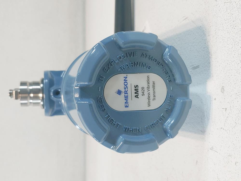 Emerson AMS 9420 Wireless Vibration Transmitter CSI 9420 R5 Emerson AMS 9420 Wireless Vibration Transmitter CSI 9420 R5
