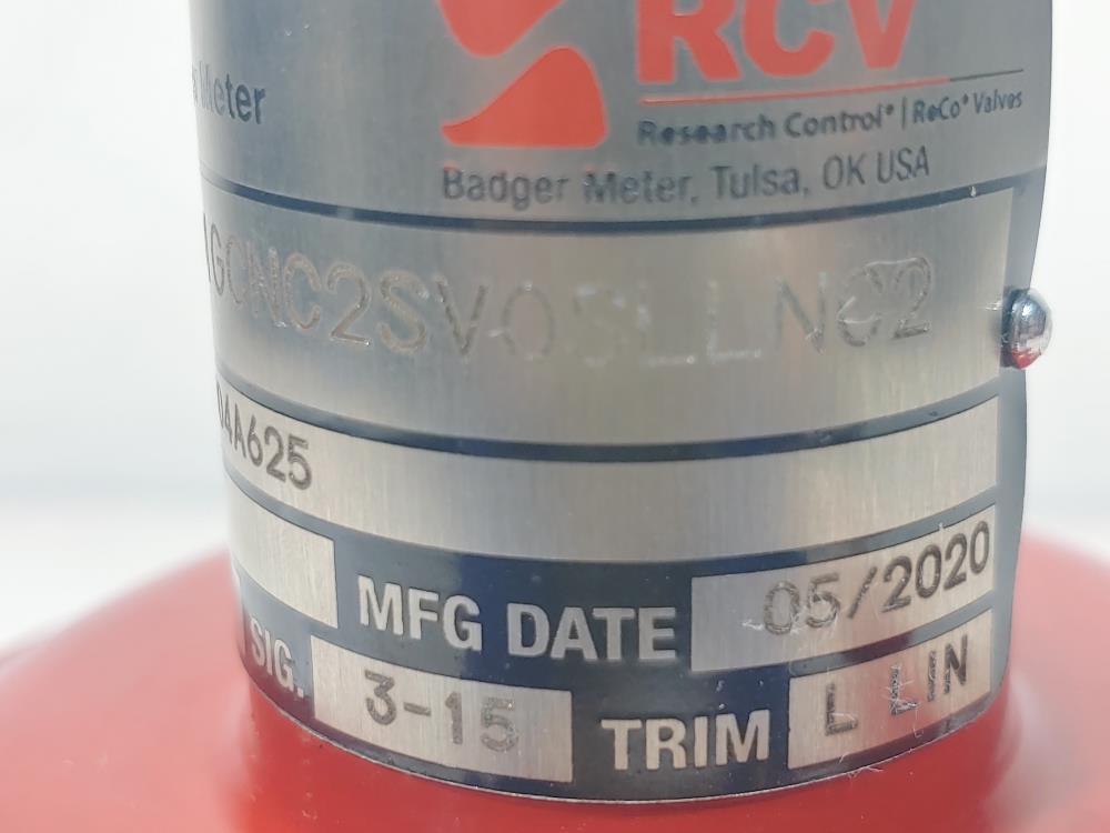 Badger Meter Research Control Valve 1001GCNC2SV0SLLNC2