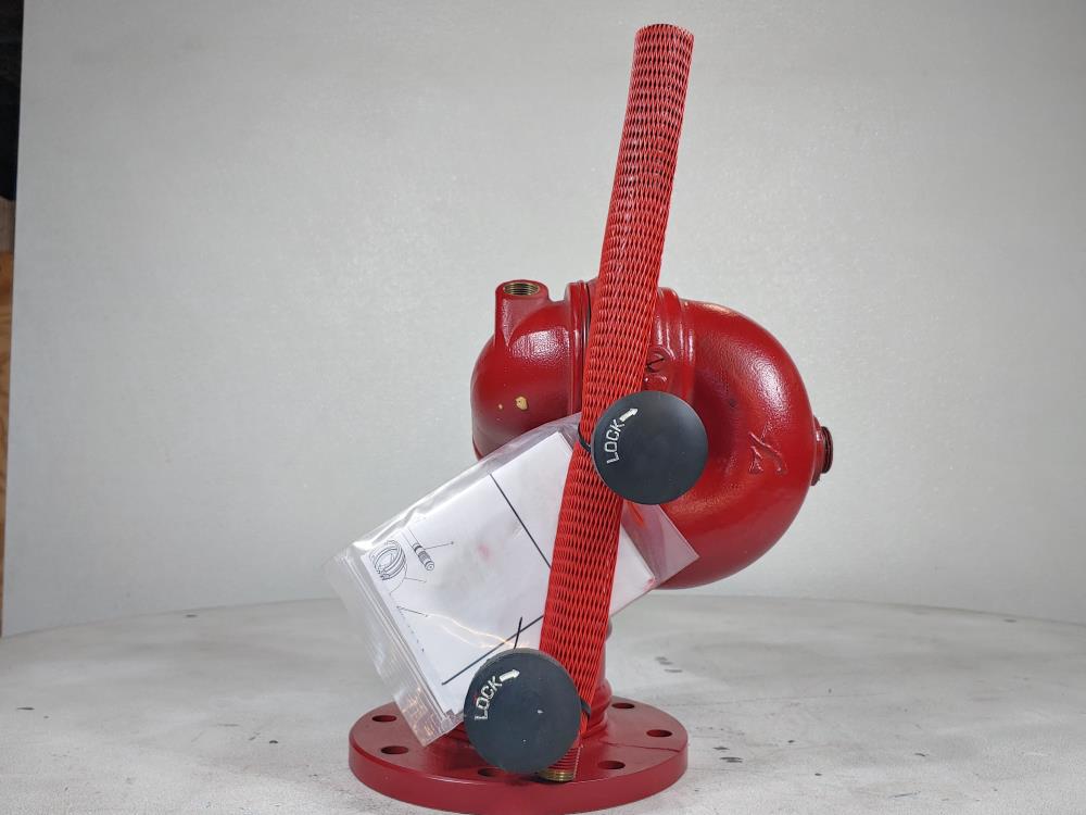 Akron Brass Omega XP Monitor 4" Flange x 2.5" NH Outlet, Style 3528