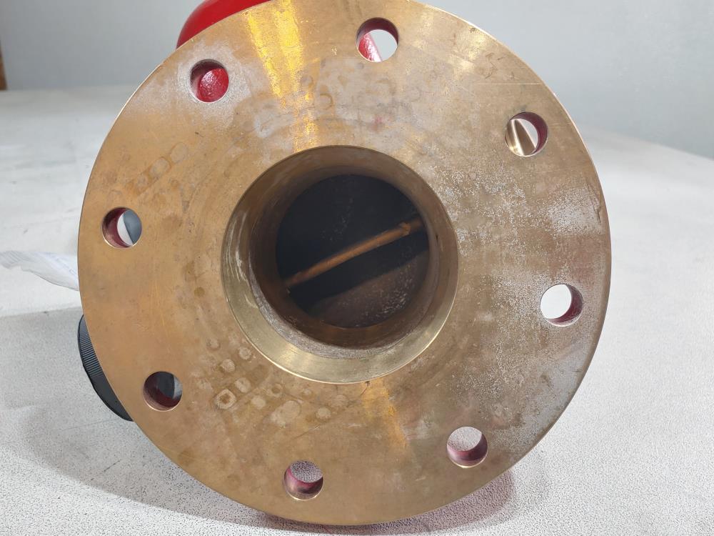 Akron Brass Omega XP Monitor 4" Flange x 2.5" NH Outlet, Style 3528