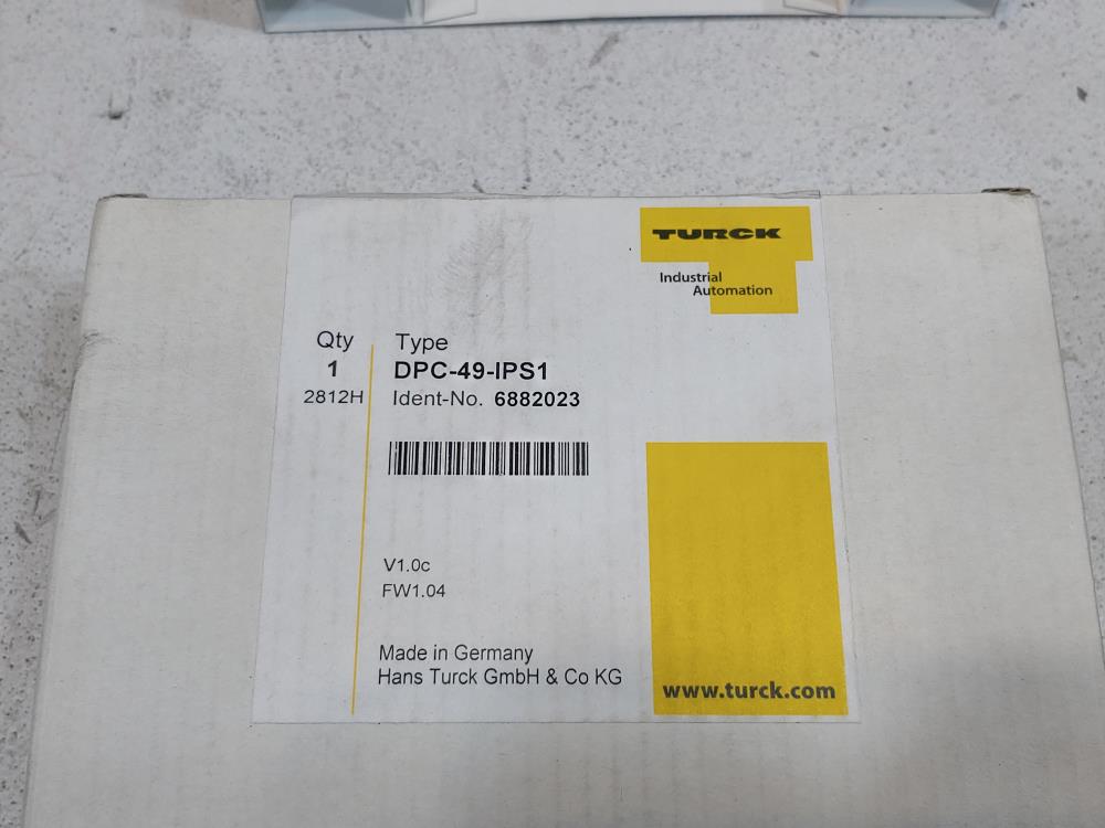 Turck - DPC-49-IPS1 Foundation Fieldbus Power Supply Module