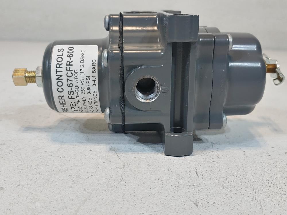 Fisher 67CF Series Filter Pressure Regulator Type FS-67CFR-600