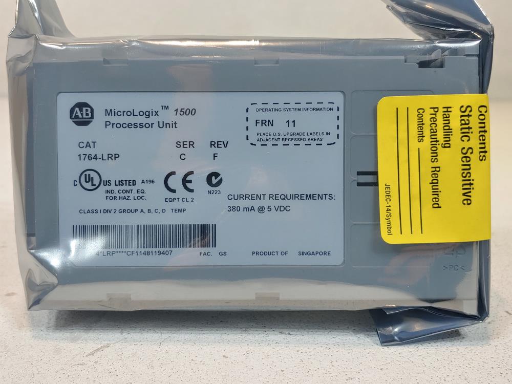 Allen Bradley 1764-LRP MicroLogix 1500 Processor Module