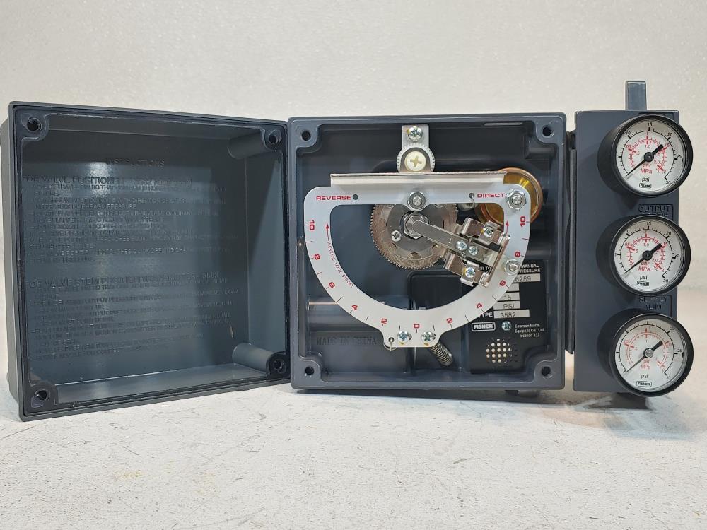 Fisher Pneumatic Single-Acting Valve Positioner Type 3582