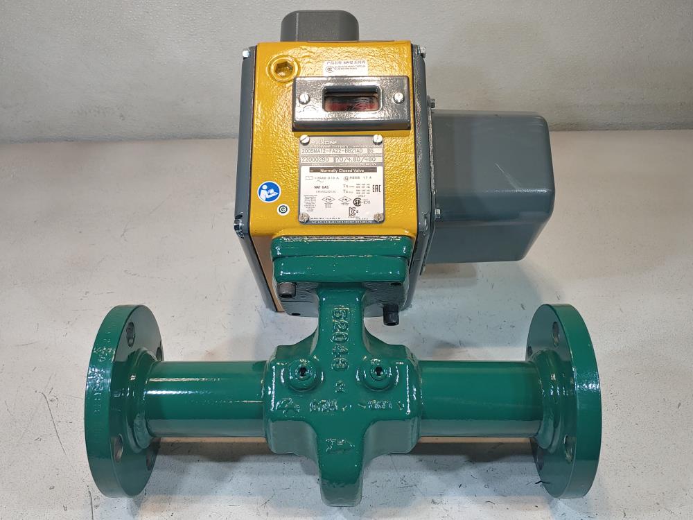 Maxon 2" 150# Electromechanical Shut-Off Valve 200SMA12-FA22-BB21A0-6