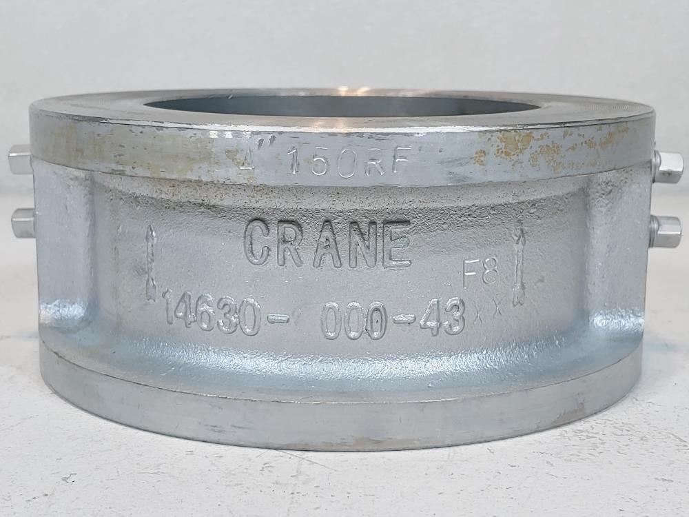 Crane Dou-Check II 4" Wafer CK Valve WCB Fig, # 4G255AF14