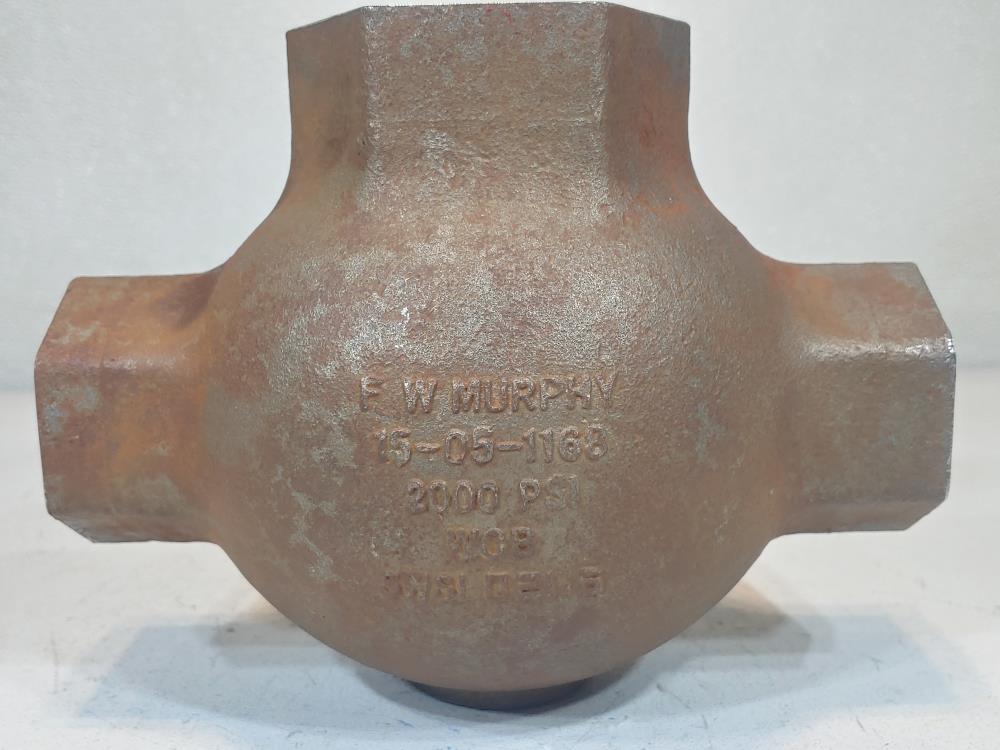 F.W. Murphy Float Chamber 15-05-1168, 2000 PSI WCB