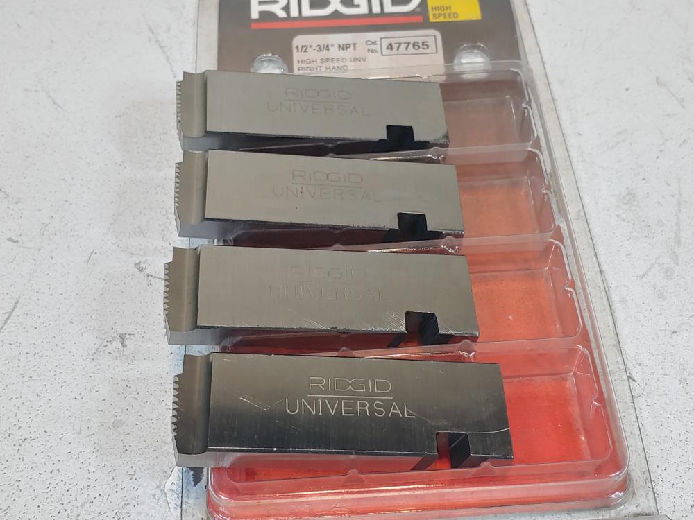 RIDGID 1/2" to 3/4" NPT Pipe Threading Replacement Die Catalog#: 47765