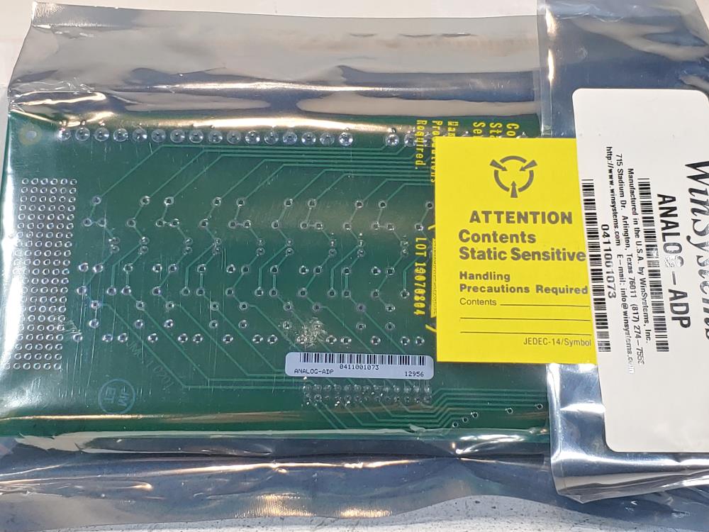 Wesco Winsystems 400-0080-000 Analog-ADP Card