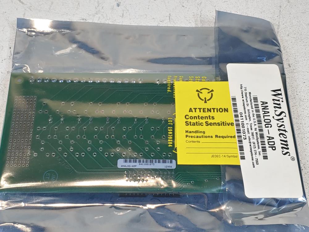 Wesco Winsystems 400-0080-000 Analog-ADP Card