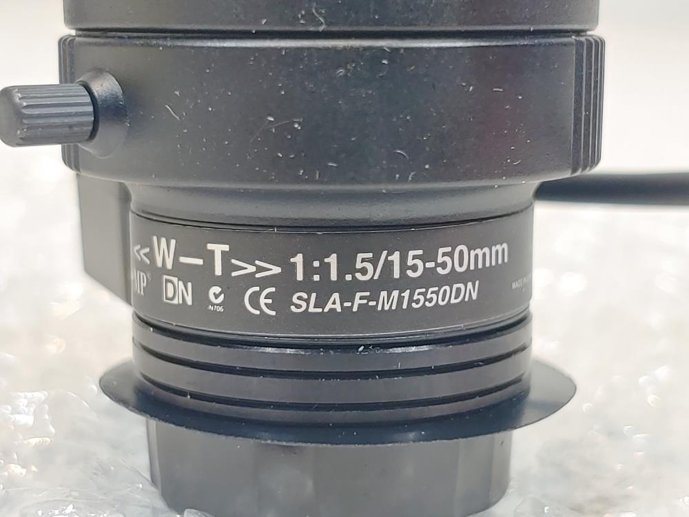 Samsung Hanwha SLA-F-M1550DNL Day/Night Varifocal Lens, 15-50mm