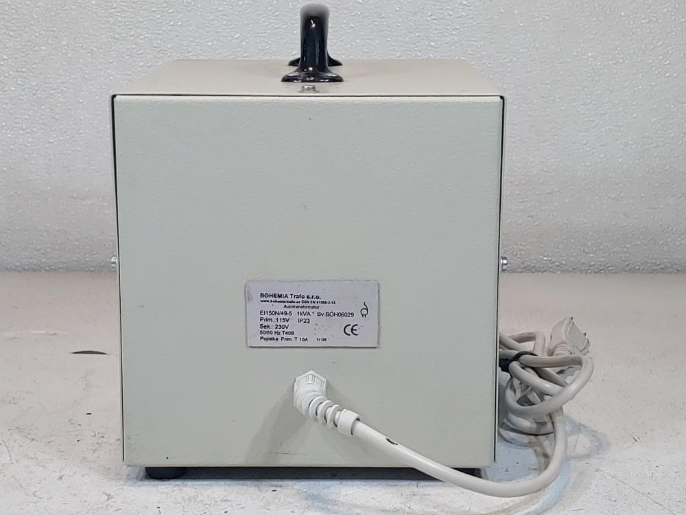 Bohemia Trafo s.r.o Autotransformator CSN EN 61558-2-13 / EI150N/49-5