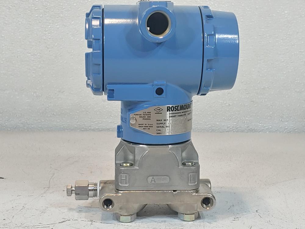 Rosemount 3051 Smart Family Pressure Transmitter W Hart 3051CG4A52A1AM5E5CN