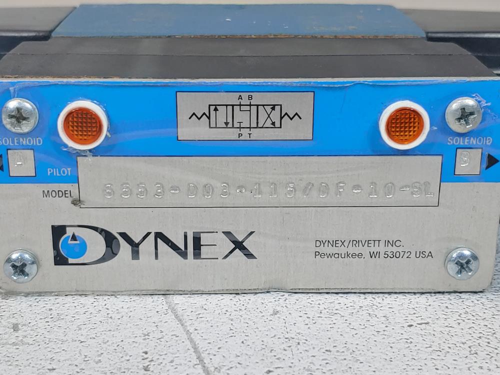 DYNEX 6553-DO3-115/DF-10-SL Directional Control Valve