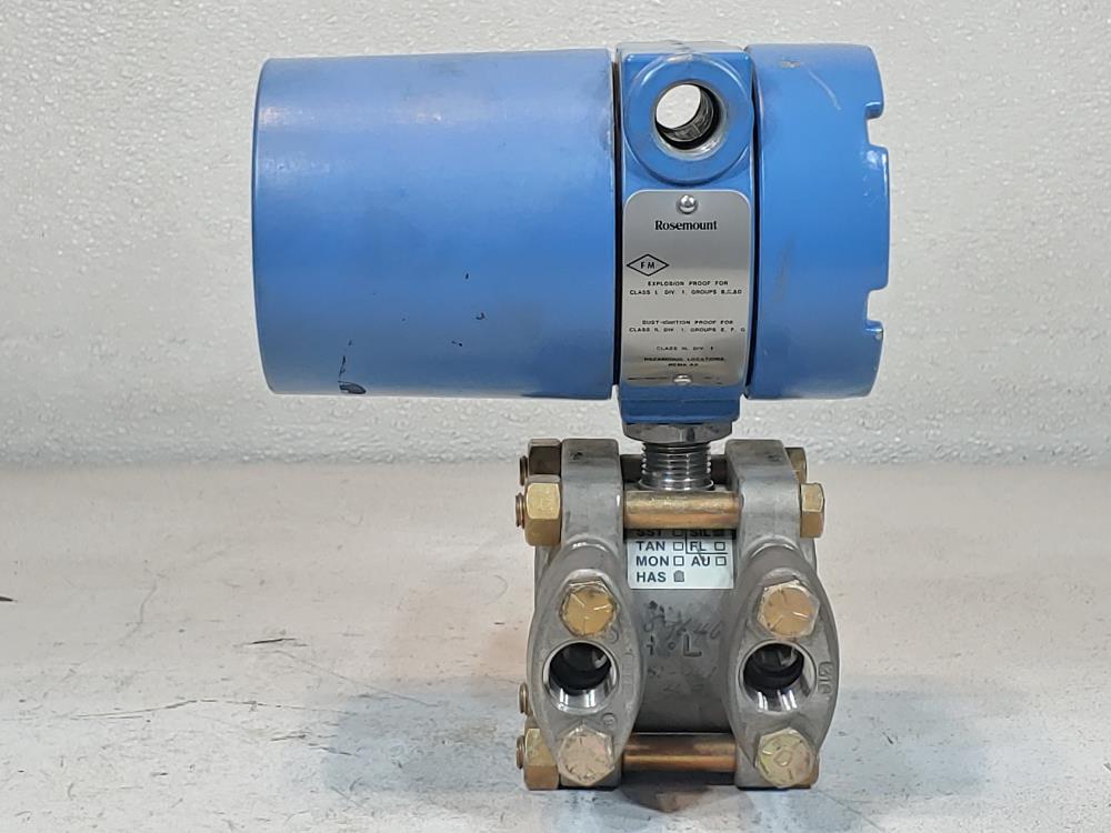 Rosemount 1151D Explosion Proof Alphaline Pressure Transmitter ...