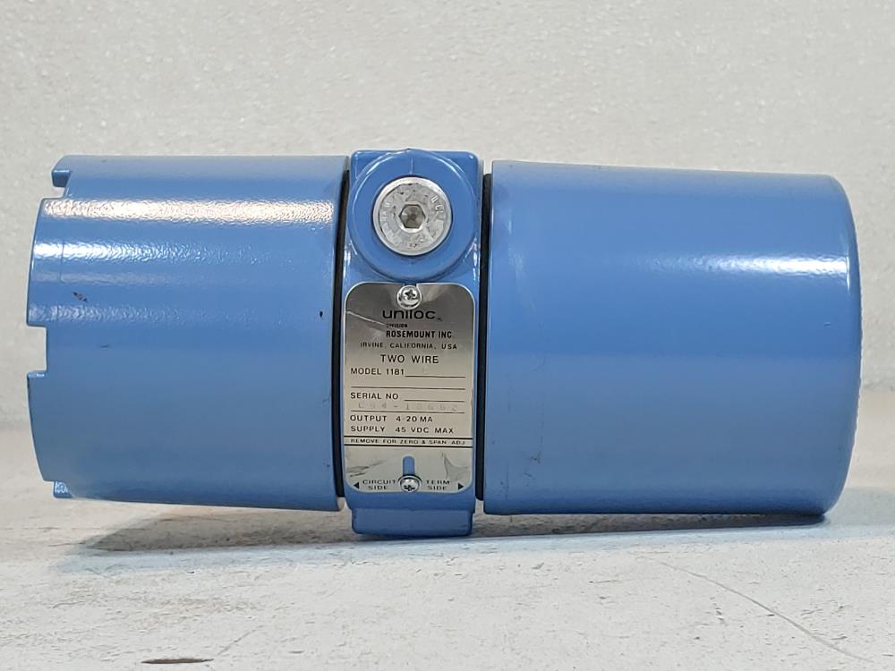 Rosemount Uniloc 1181C-Two Wire Transmitter
