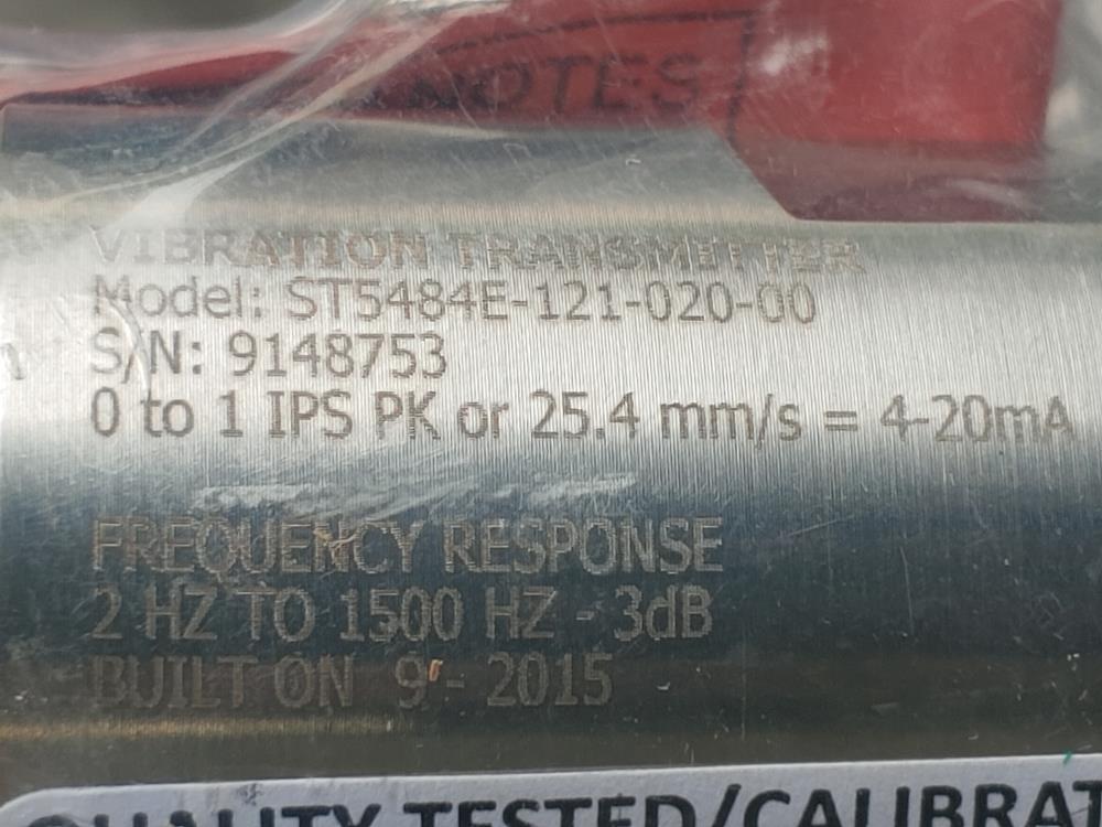 Metrix Seismic Vibration Transmitter ST5484E-121-020-00