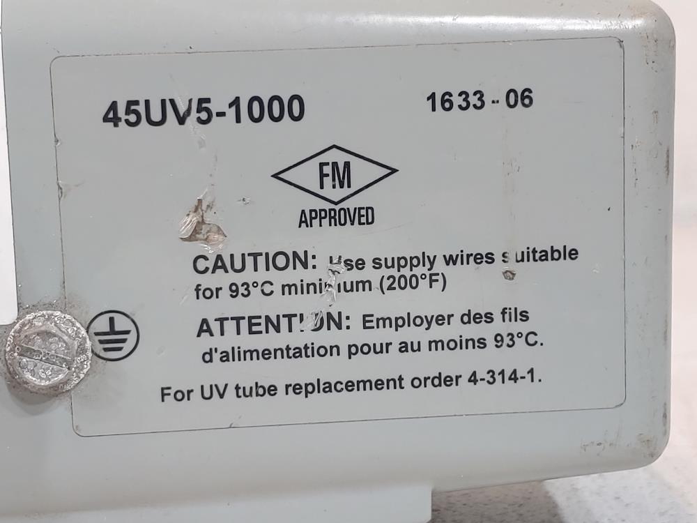 Fireye Self-Check Ultra-Violet Flame Scanner 45UV5-1000