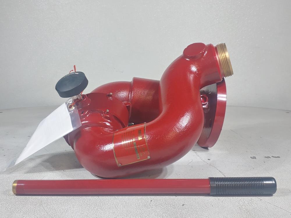 Akron Brass Omega XP Monitor 3" Flange x 2.5" NH Outlet, Style 3526