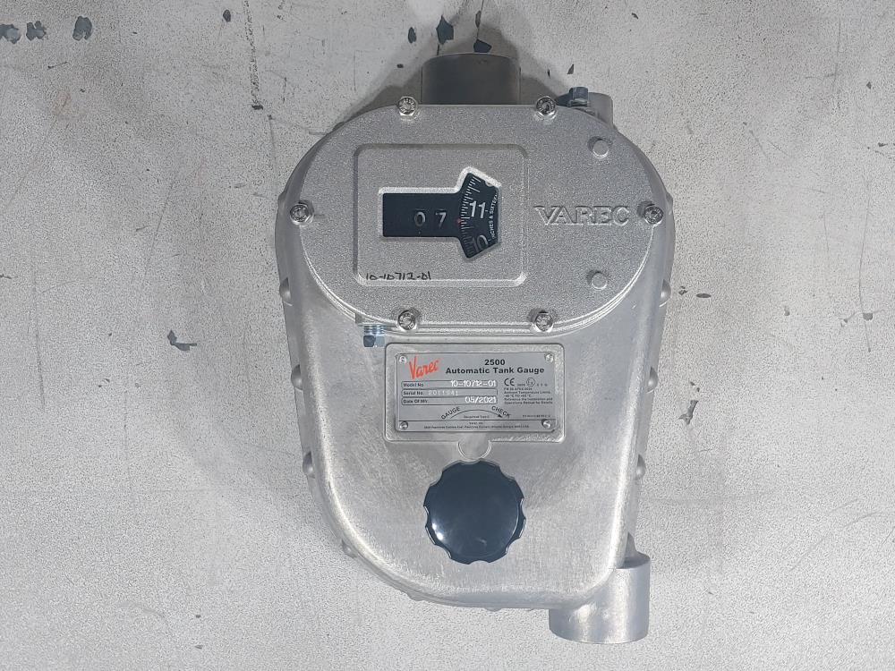 Varec 2500 Automatic Tank Gauge 10-10712-01 w/ (2) Elbows