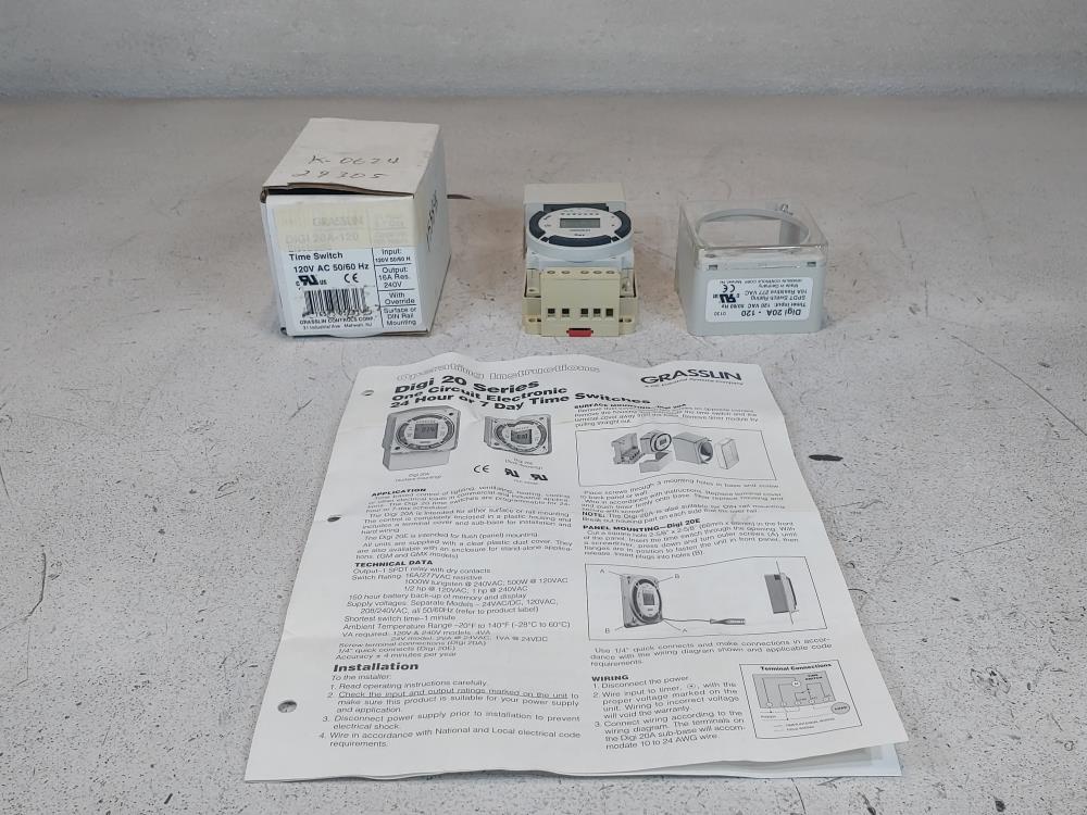INTERMATIC Digi 20A-120 Time Switch