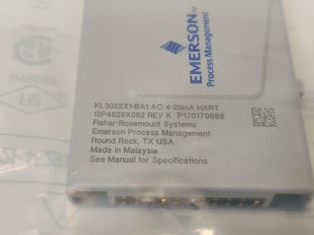 Emerson 12P4629X082 Charm Terminal Block