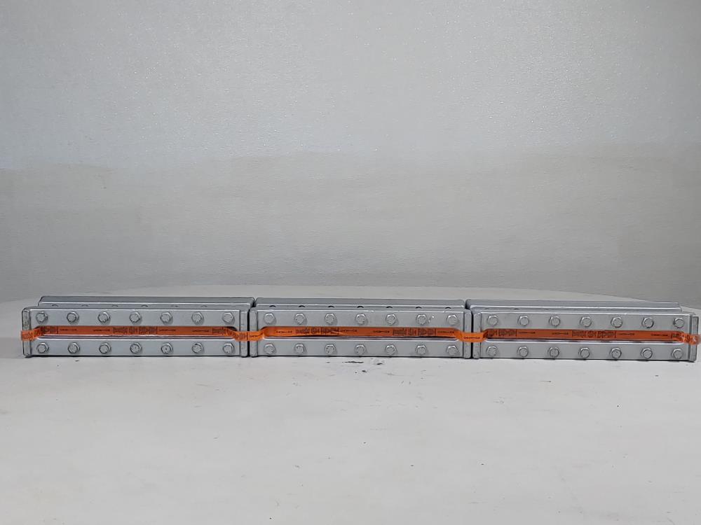 Penberthy 3-Section Liquid Level Sight Glass Gauge 3TM-8